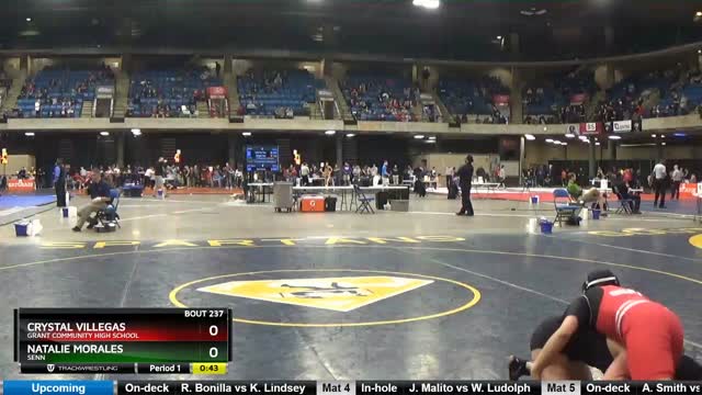 Natalie Morales (Senn) vs Crystal Villegas (Grant Community High School)