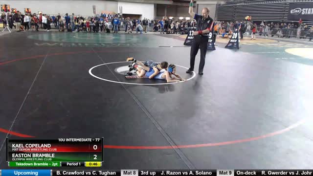 Kael Copeland (Mat Demon Wrestling Club) vs Easton Bramble (Olympia ...
