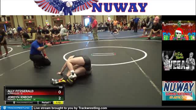 Ally Fitzgerald (Alpha Elite) vs Jordyn Knecht (Midwest Black Mambas)