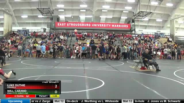 Luke Duthie (Maverick) vs Will Carano (Iowa Style Wrestling)