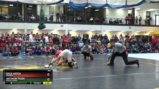 Kyle Hatch (Wabash) vs Antwon Pugh (Mount Union)