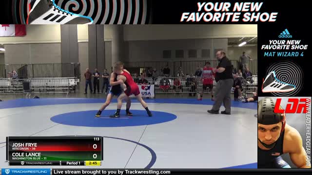 Josh Frye (Wisconsin) vs Cole Lance (Washington Blue)