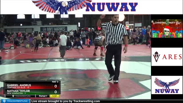 Gabriel Andrus (Team Ride out Blue) vs Nathan Taylor (New Generation)