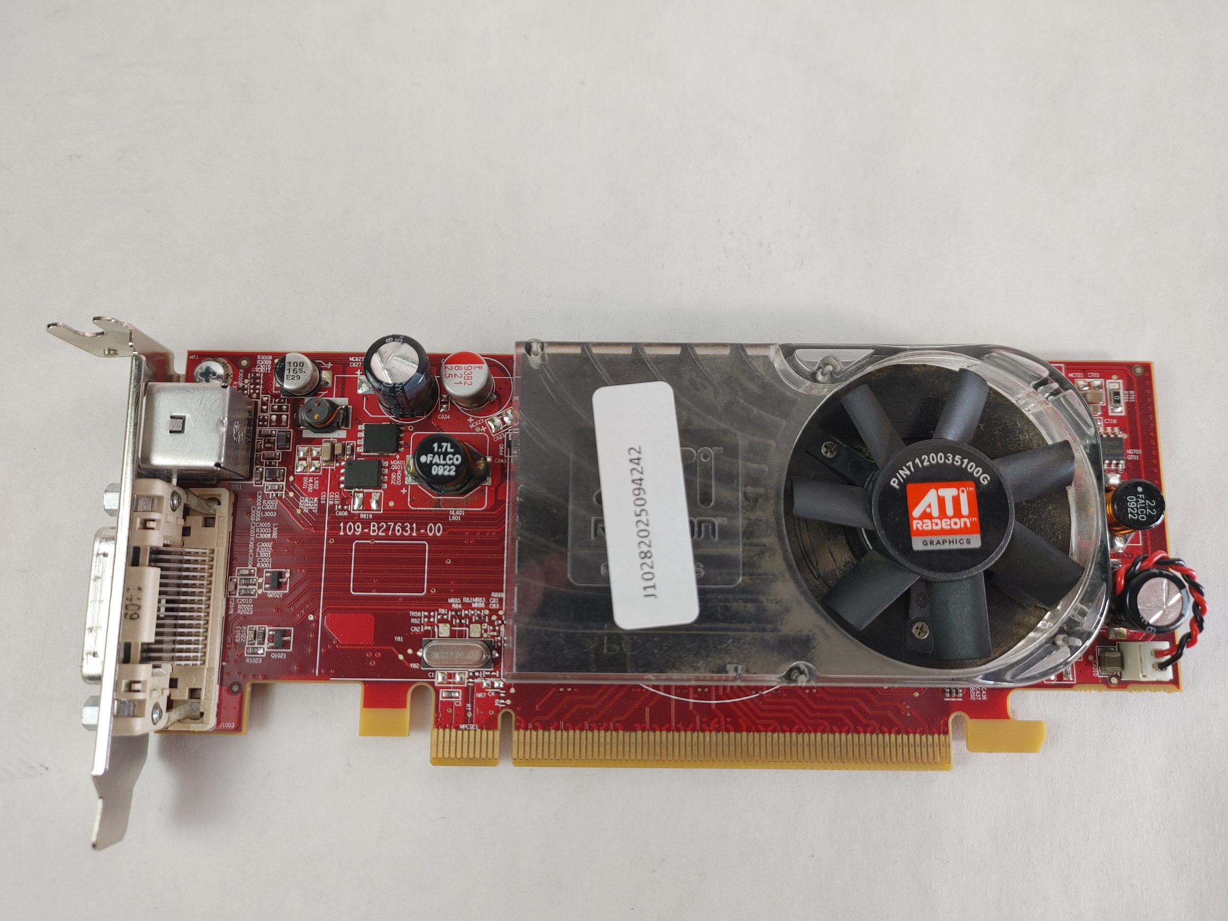 ATI Radeon HD 2400 XT 256MB DDR2 SDRAM PCI Express x16 Low Profile ...