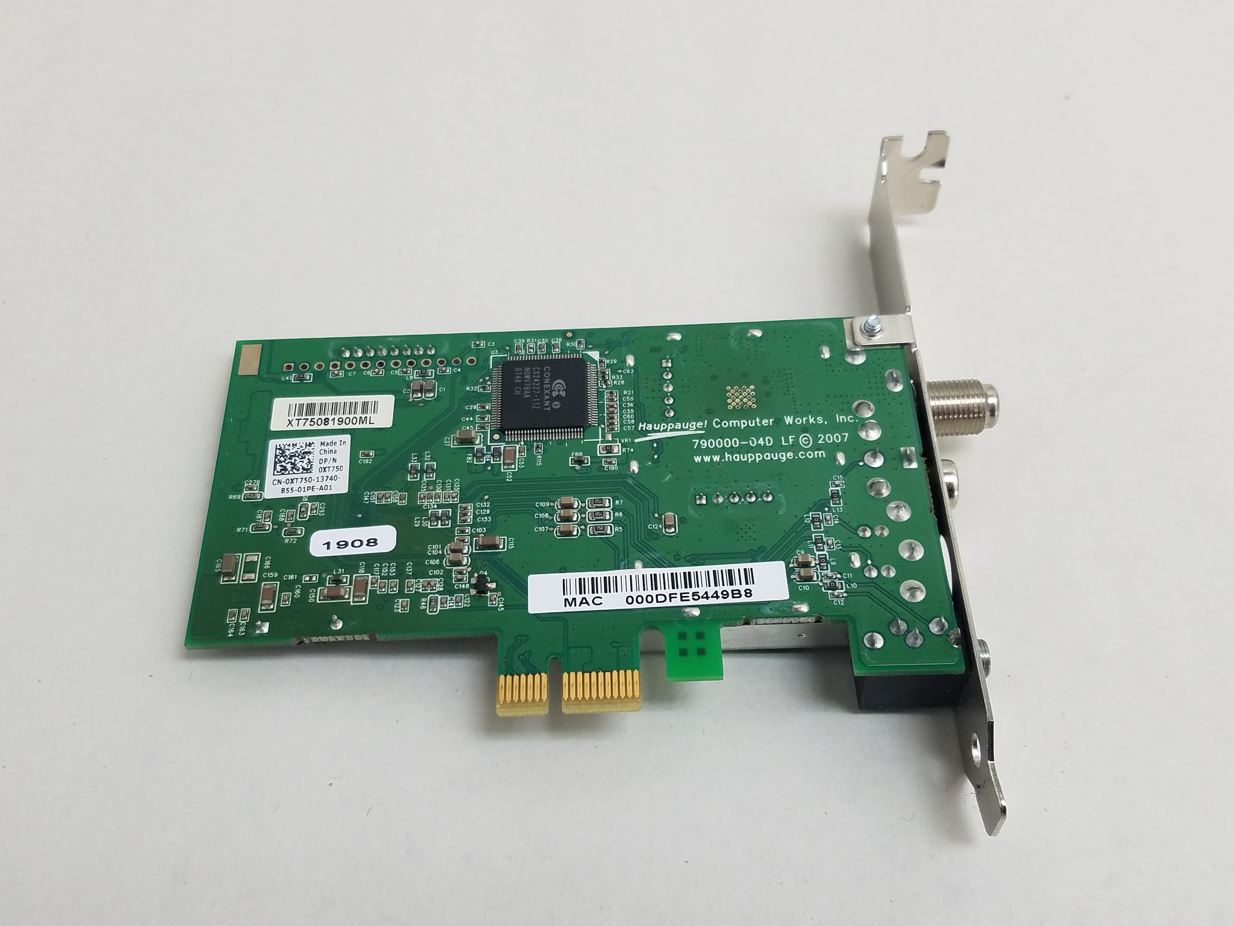 Hauppauge 79561 WinTV HVR-1250 PCI Express x1 TV Tuner Capture Card | eBay