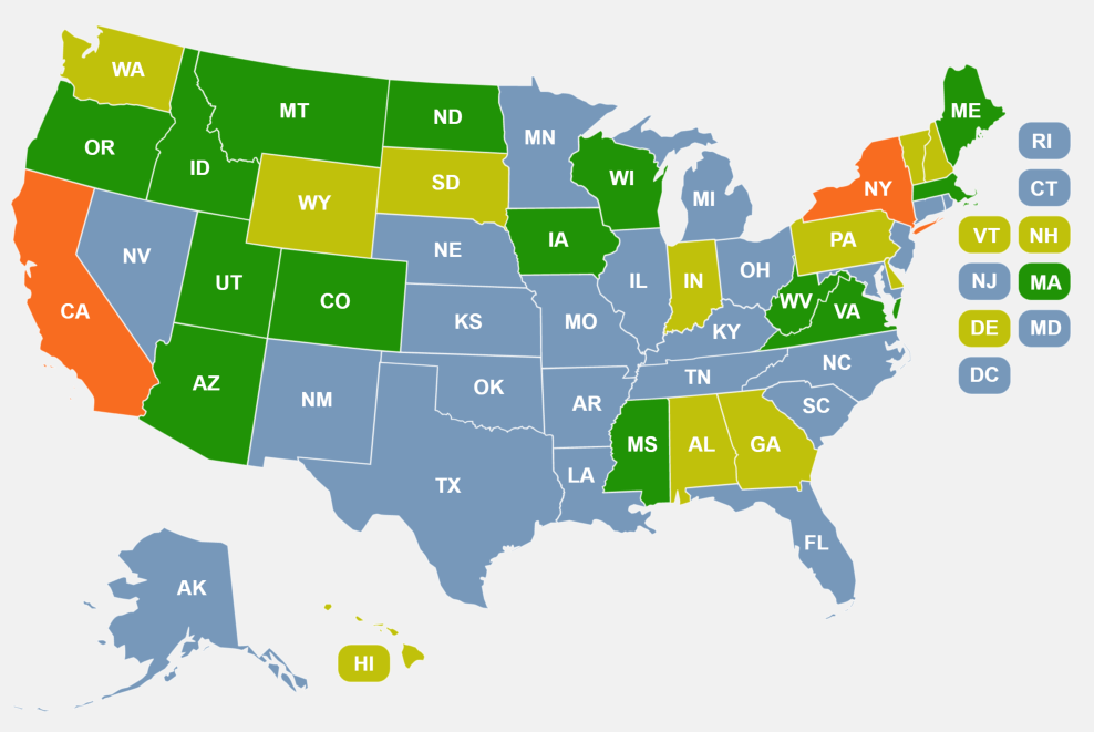 8 Maps About America And Guns A Map For Everything Concealed Carry Inc