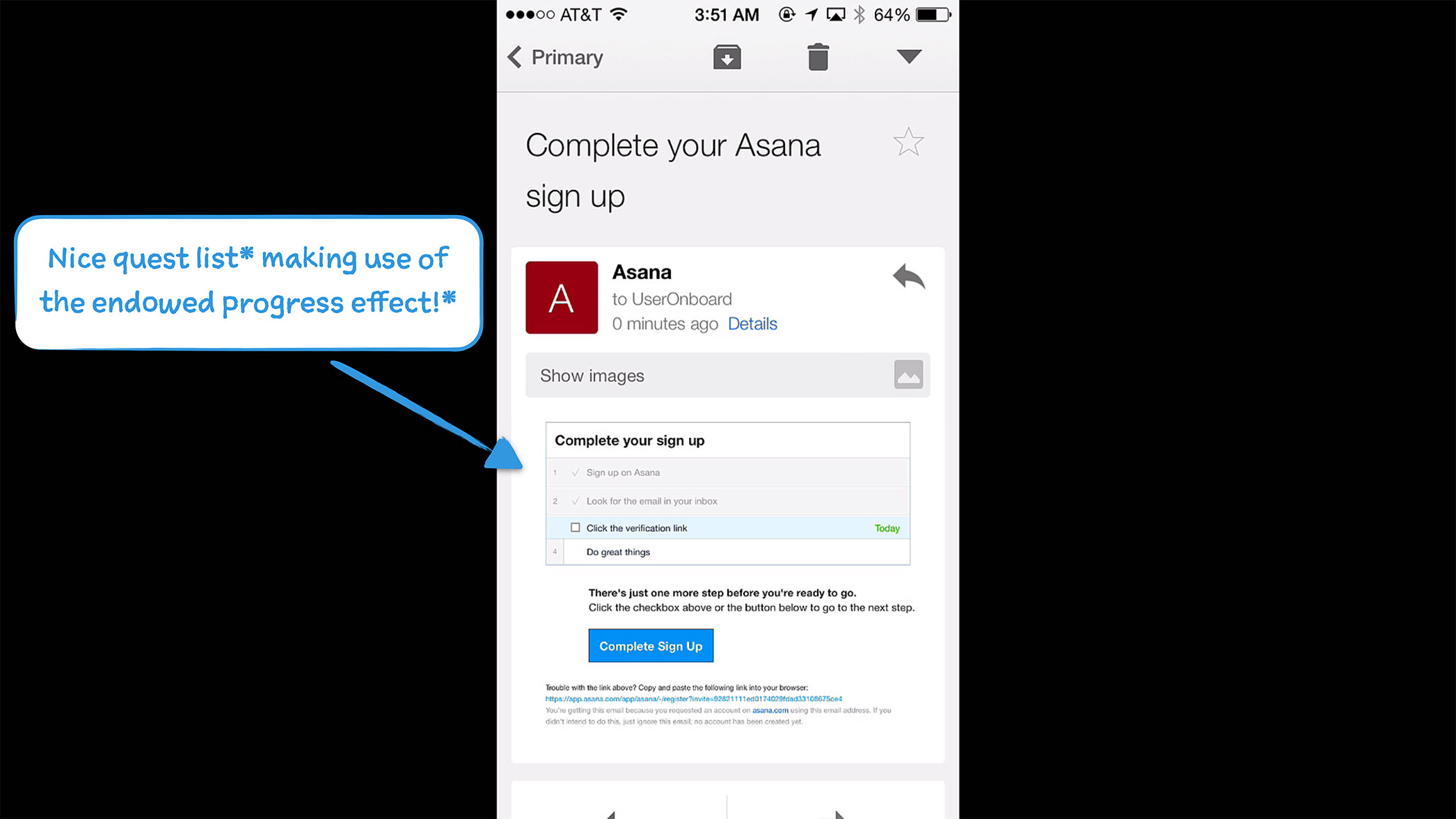 How Asana iOS Onboards New Users | User Onboarding