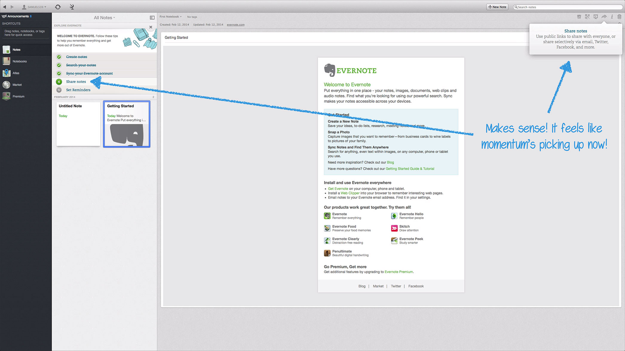 How Evernote Onboards New Users | User Onboarding