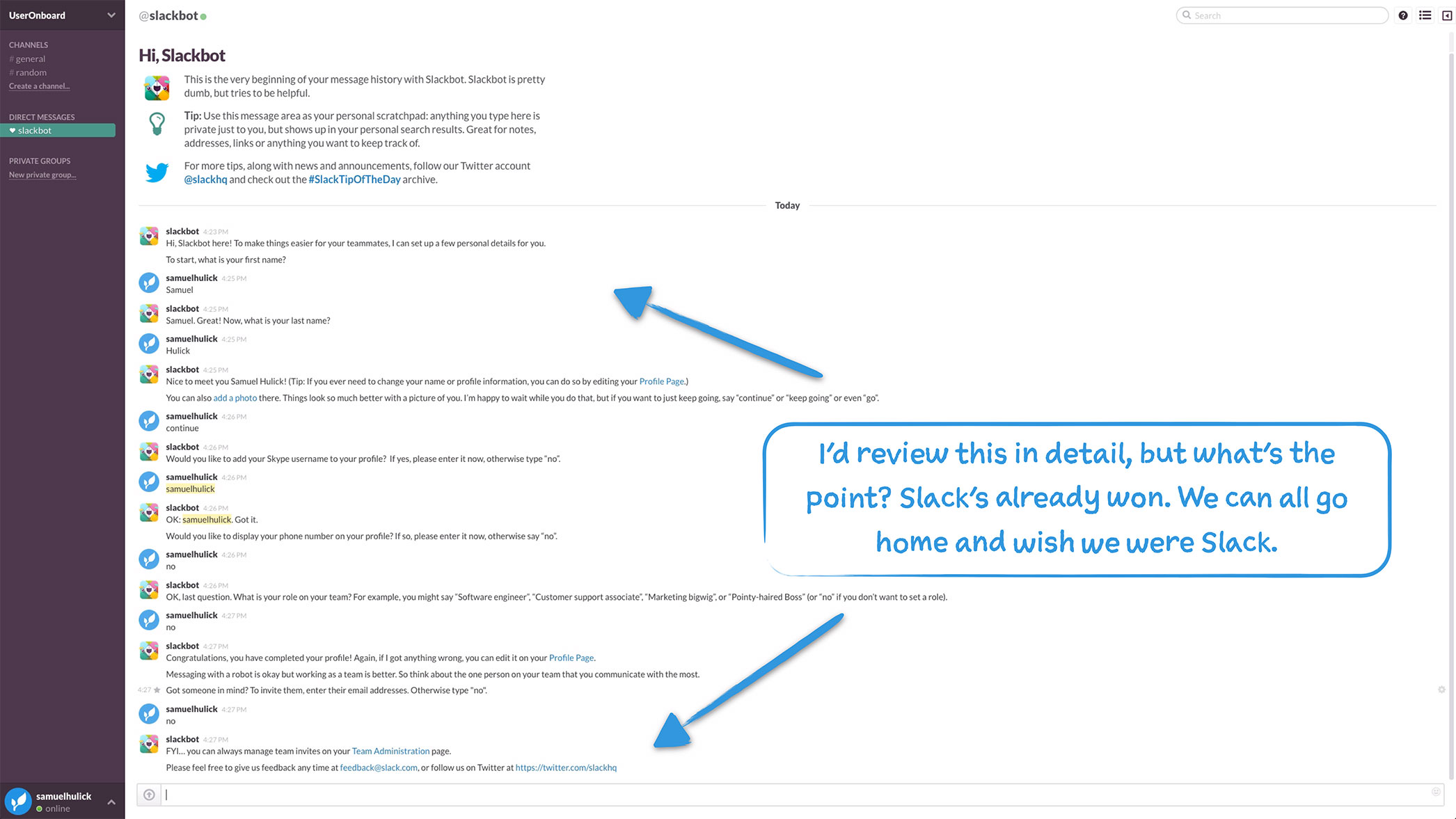 How Slack Onboards New Users | User Onboarding