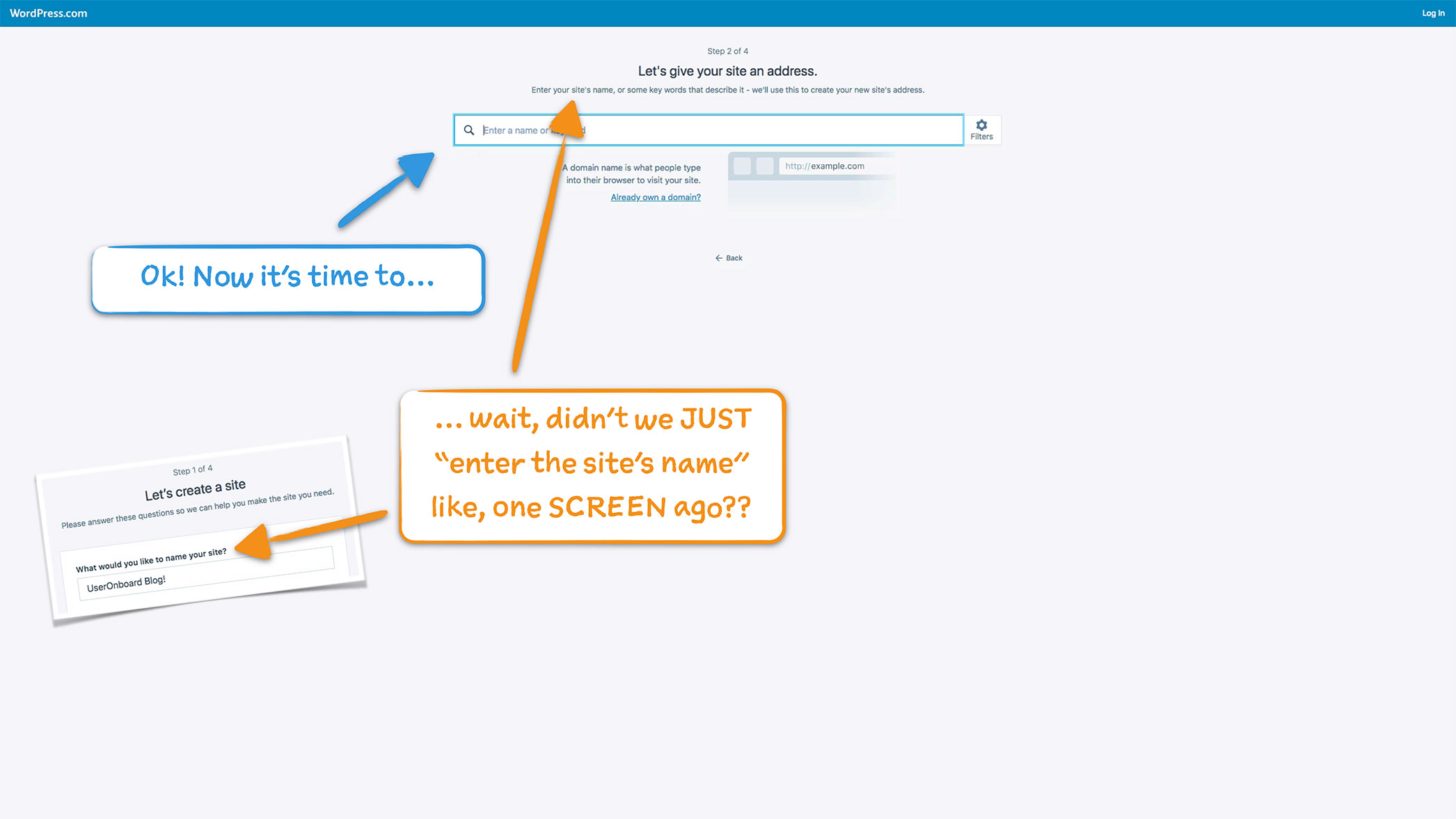 How Wordpress Onboards New Users User Onboarding