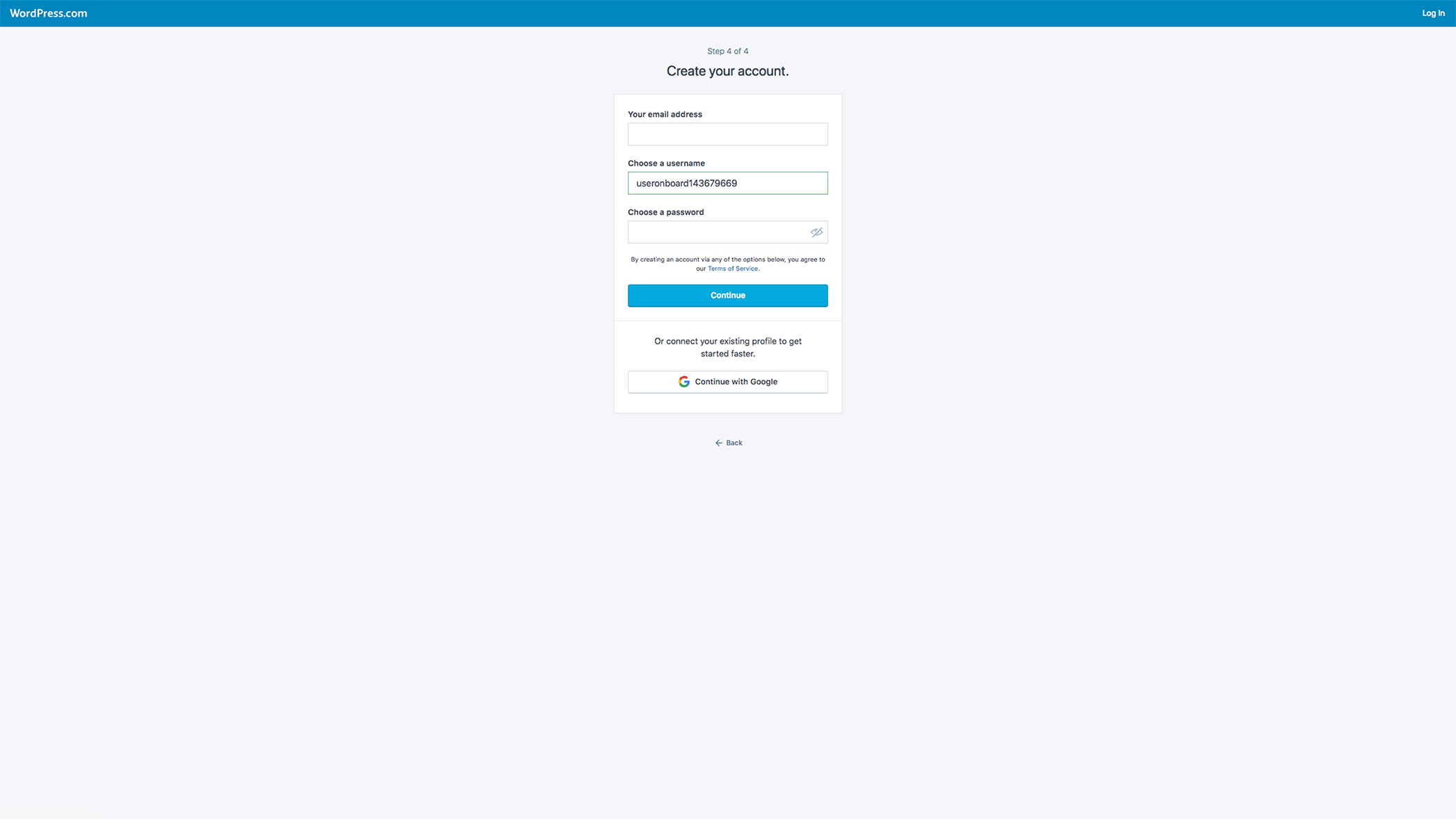 How Wordpress Onboards New Users User Onboarding