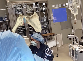 AR in the OR: First augmented reality shoulder replacement surgery in ...