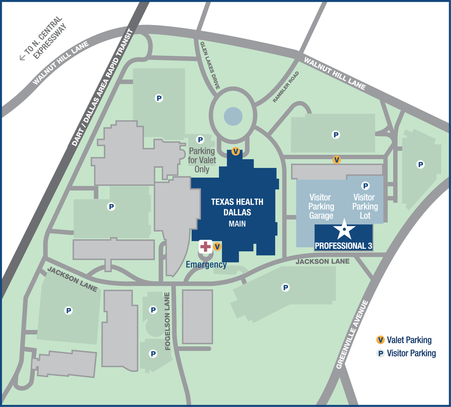 Parking | Professional Building 3 | UT Southwestern Medical Center