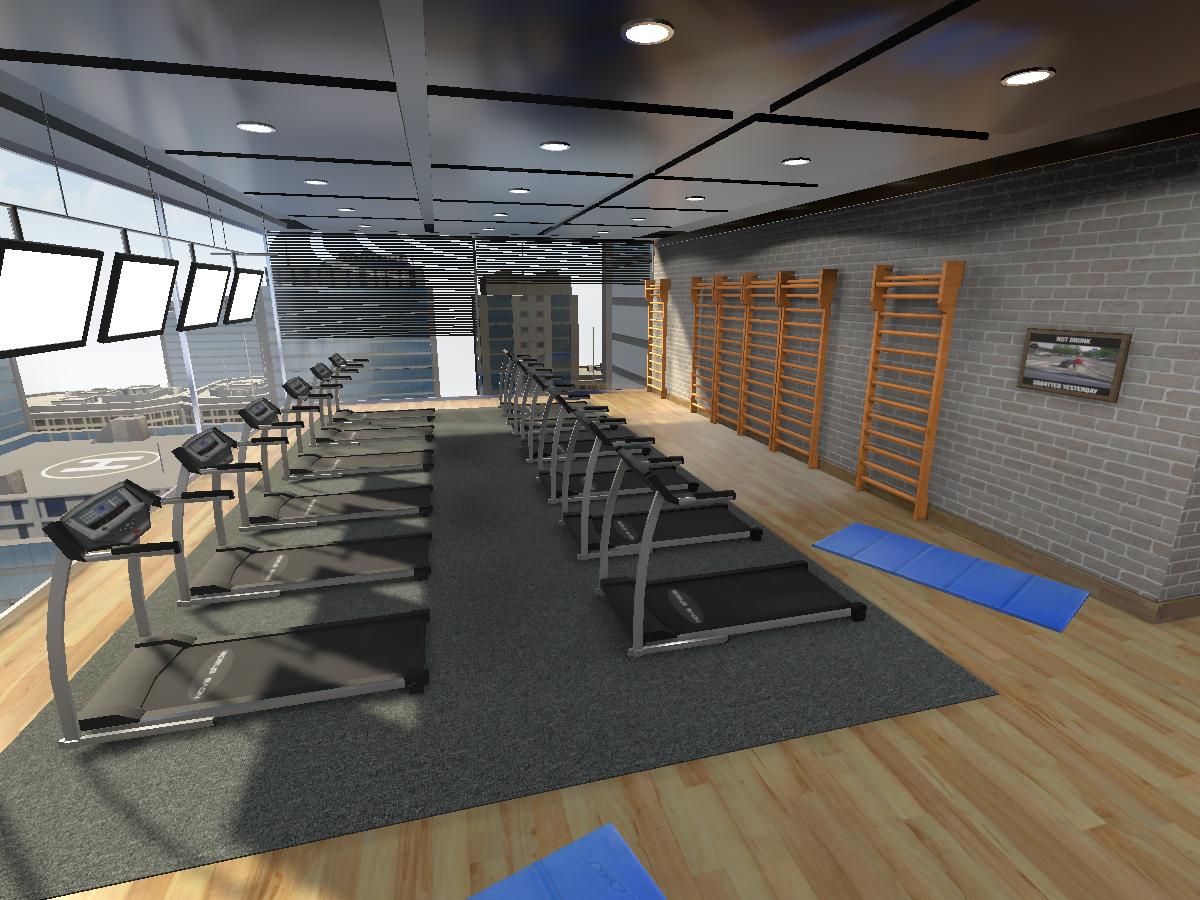 Fitness Center | Worlds on VRChat(Beta)