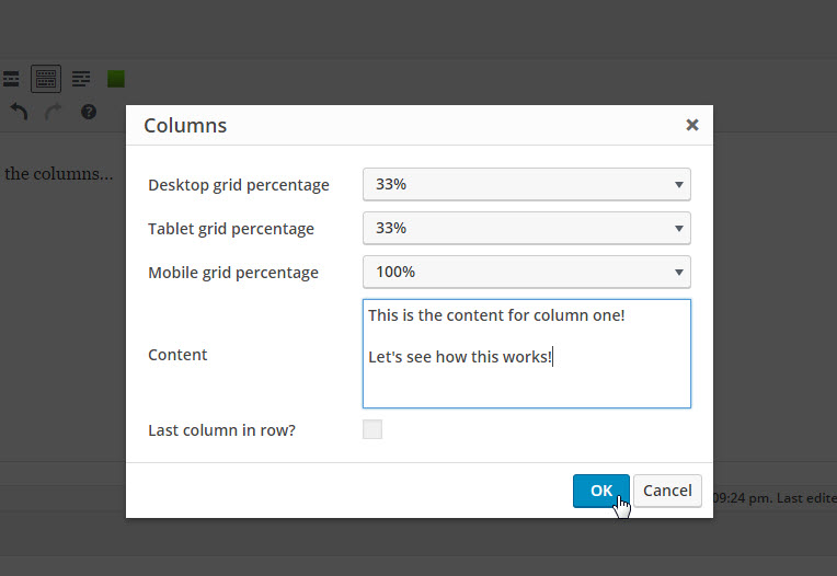 Adding Columns To Your WordPress Pages Part One Wealthy Web Writer