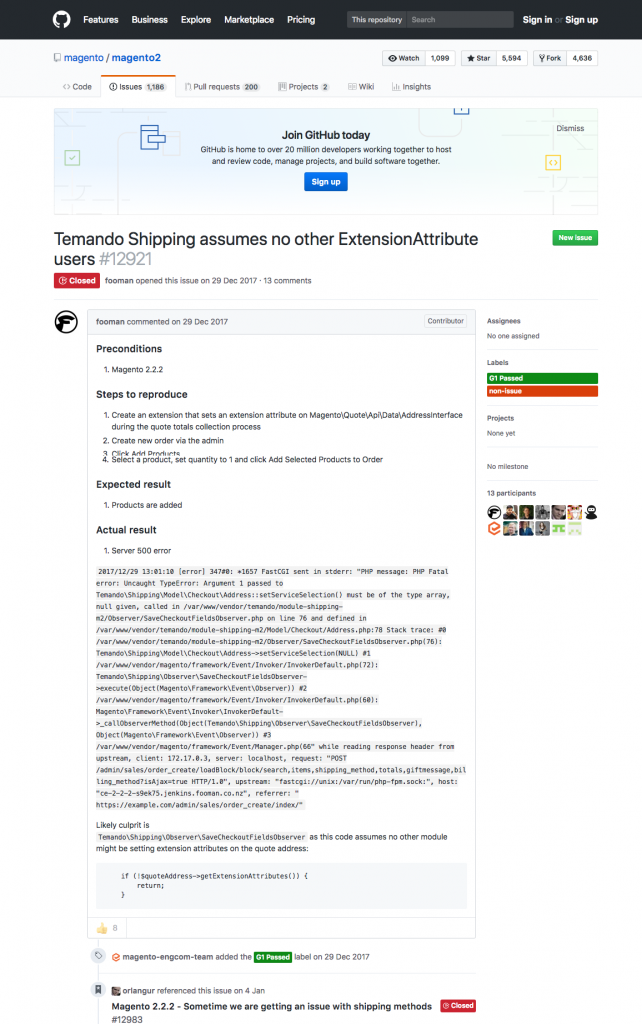Fixing Magento 2 Checkout Issues With Magento 2 Extension Attributes