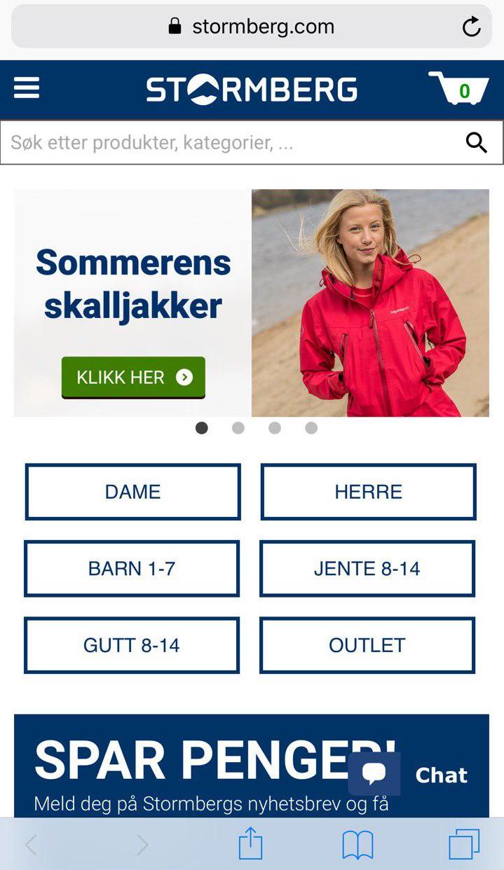 Stormberg Online Store Review - WEB4PRO