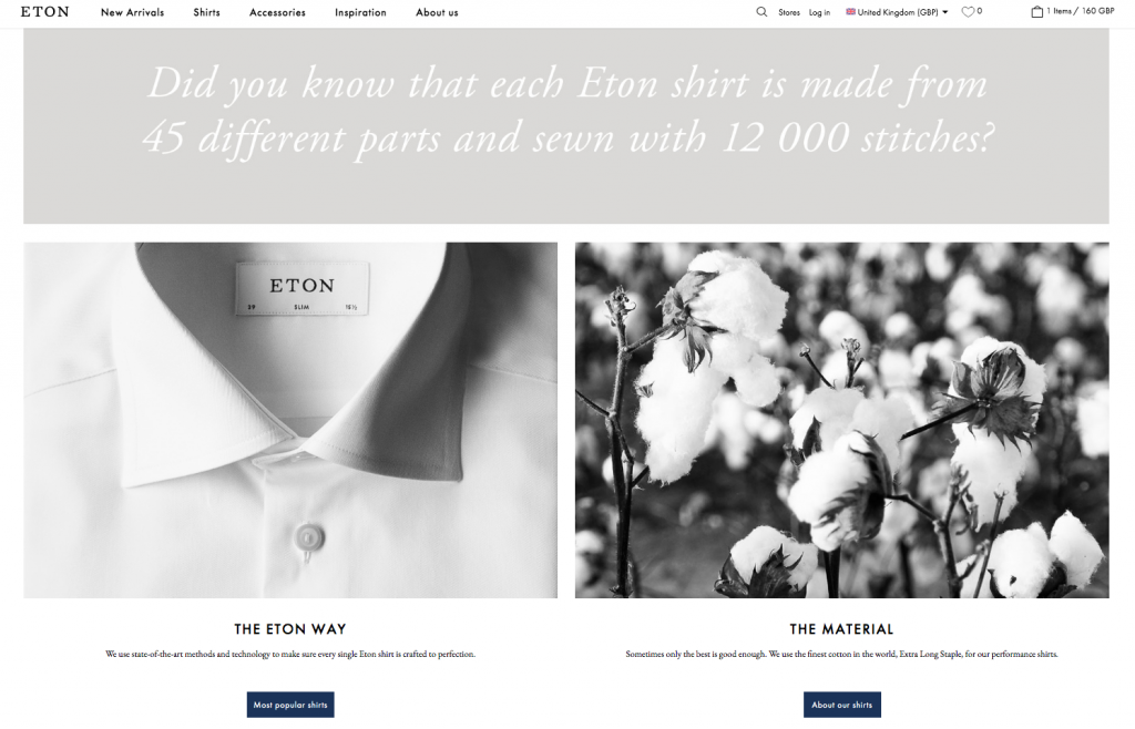 Eton: an Overview of the Elegant eCommerce Store - WEB4PRO
