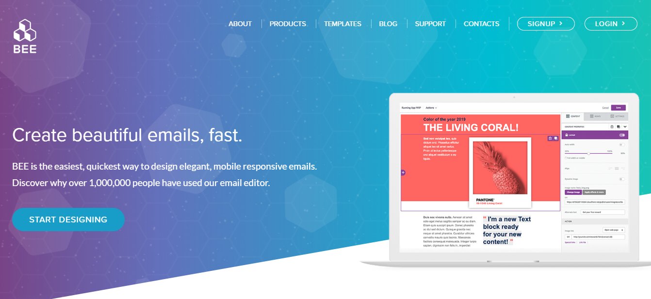5 Great Email Template Builders for Your Creative Emails - WEB4PRO