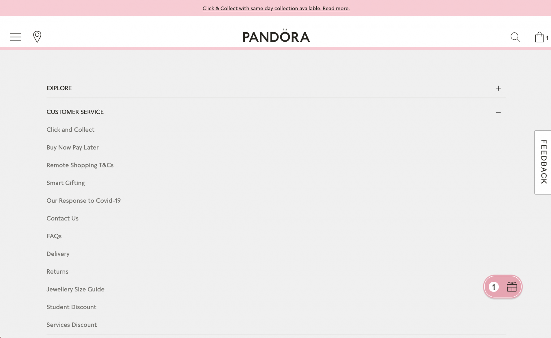 Pandora Jewellery Website Overview: Impeccable User Experience ...