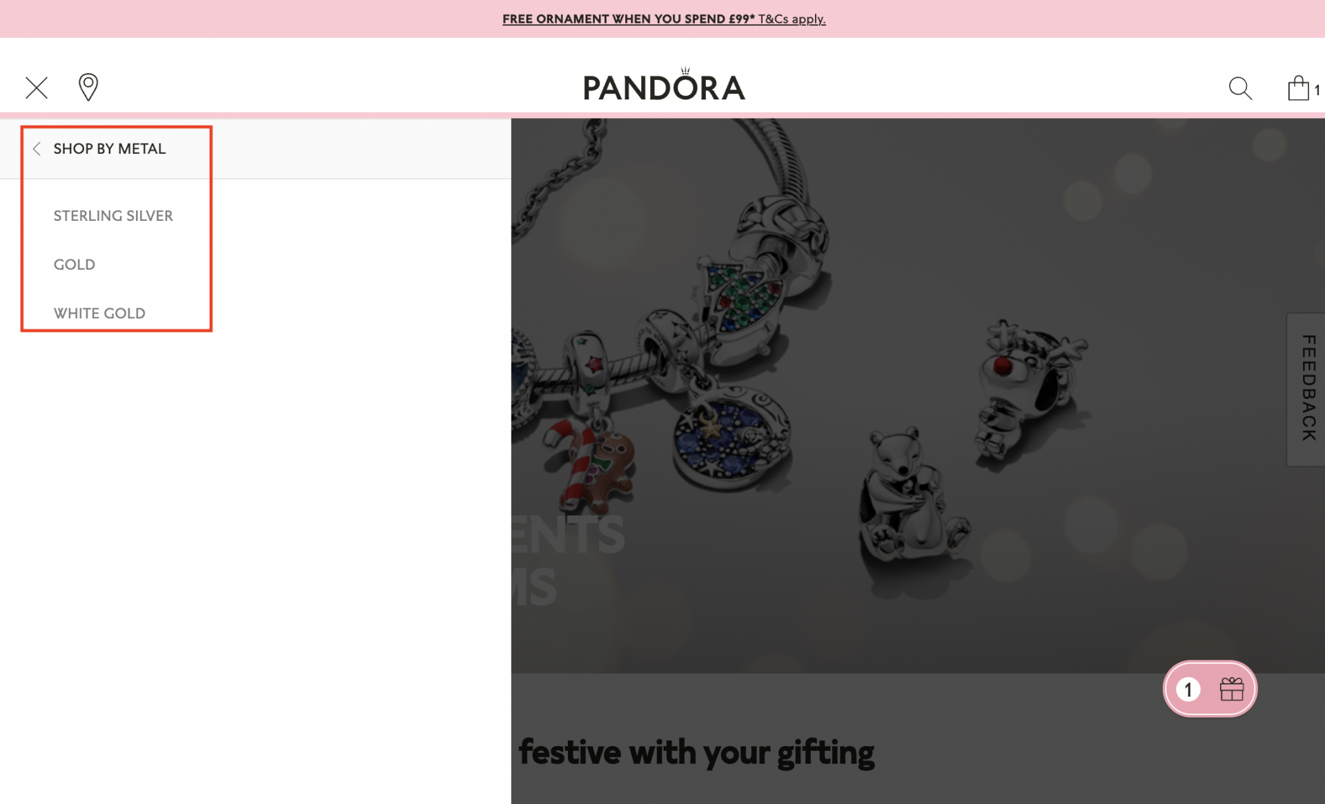 Pandora Jewellery Website Overview: Impeccable User Experience ...