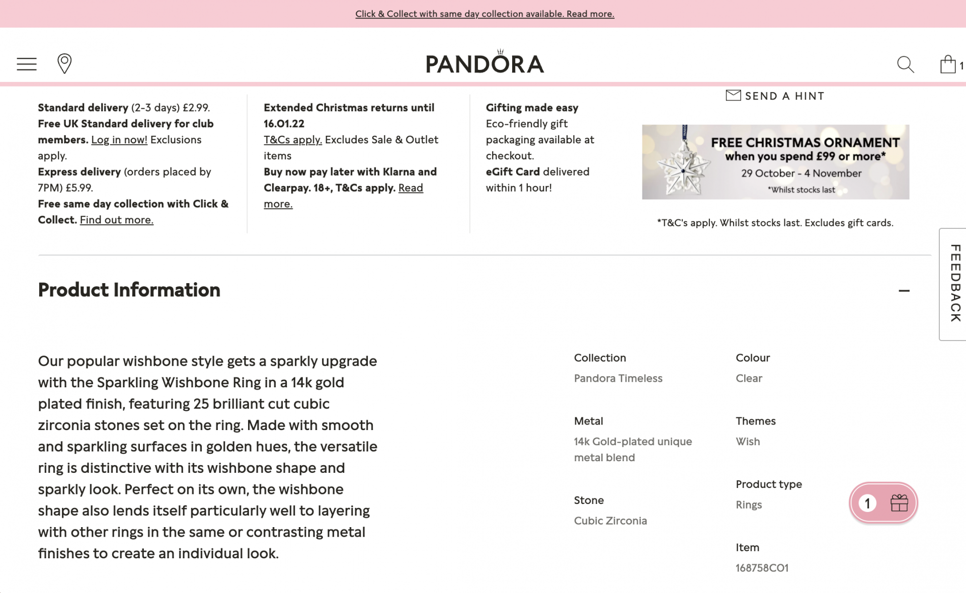 Pandora Jewellery Website Overview: Impeccable User Experience ...