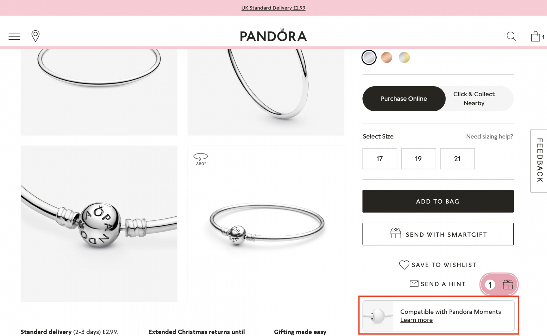 Pandora Jewellery Website Overview: Impeccable User Experience ...
