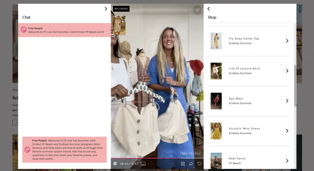 Free People: Mix of Perfect Navigation, Useful Features and Aesthetics ...