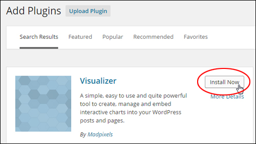 Wordpress Tutorials Create Graphs In A Page Or Post In Wordpress With Wordpress Visualizer