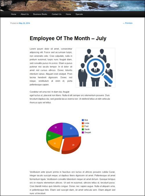 Wordpress Tutorials Create Graphs In A Page Or Post In Wordpress With Wordpress Visualizer