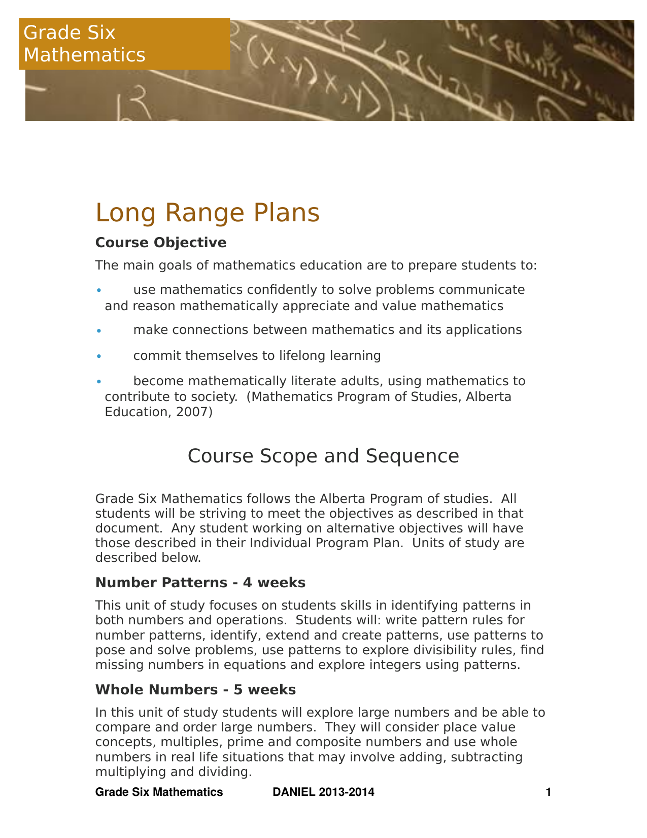 Grade 6 Math Long Range Plans by mrsdaniel2013 · Ninja Plans